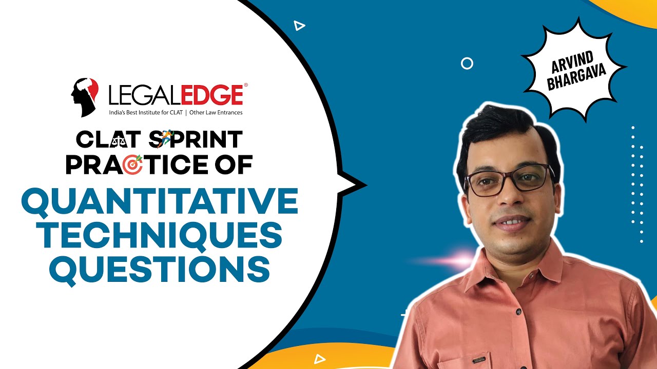 Practice of Quantitative Techniques Questions by Arvind Bhargava | CLAT ...