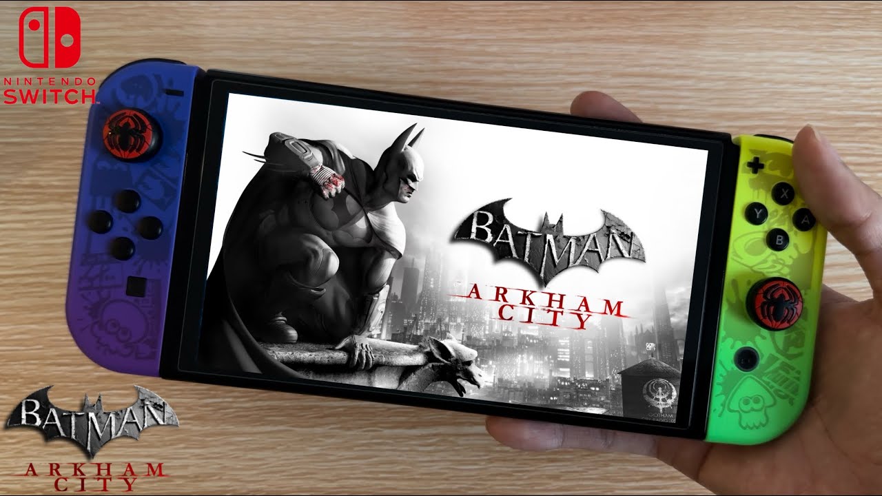 Batman: Arkham City on Nintendo Switch Gameplay | Nintendo Switch Oled ...