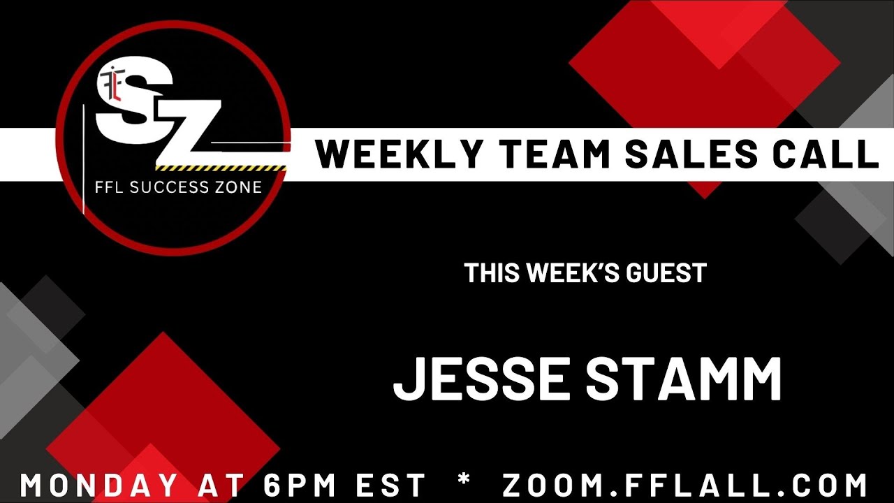 Jesse Stamm - Monday Success Zone Sales Meeting - YouTube