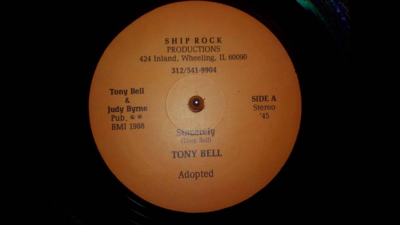 TONY BELL SINCERELY - YouTube