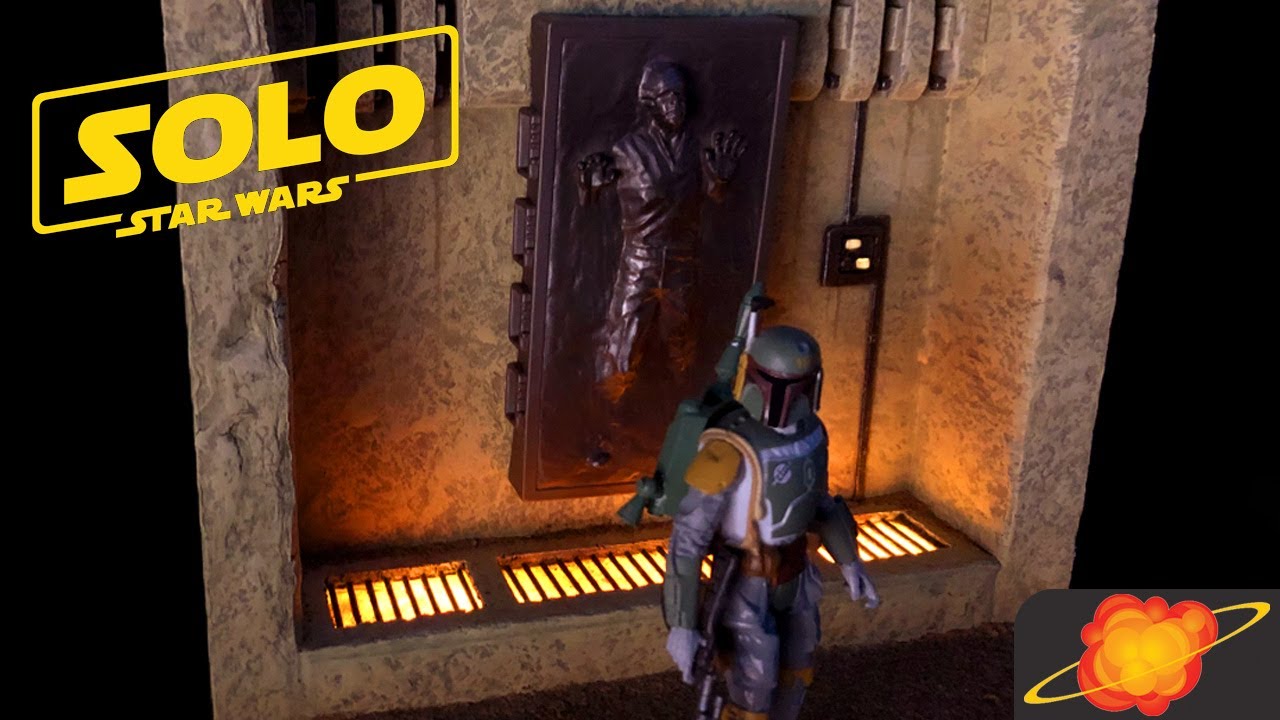 Han Solo in Carbonite diorama - YouTube