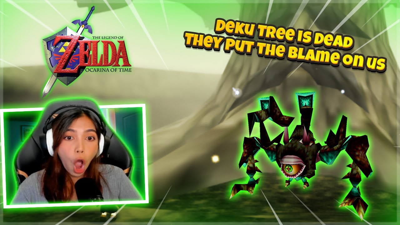 They BLAME ME For Deku Tree's Death 😟🤔🌳| The Legend of Zelda Ocarina of ...