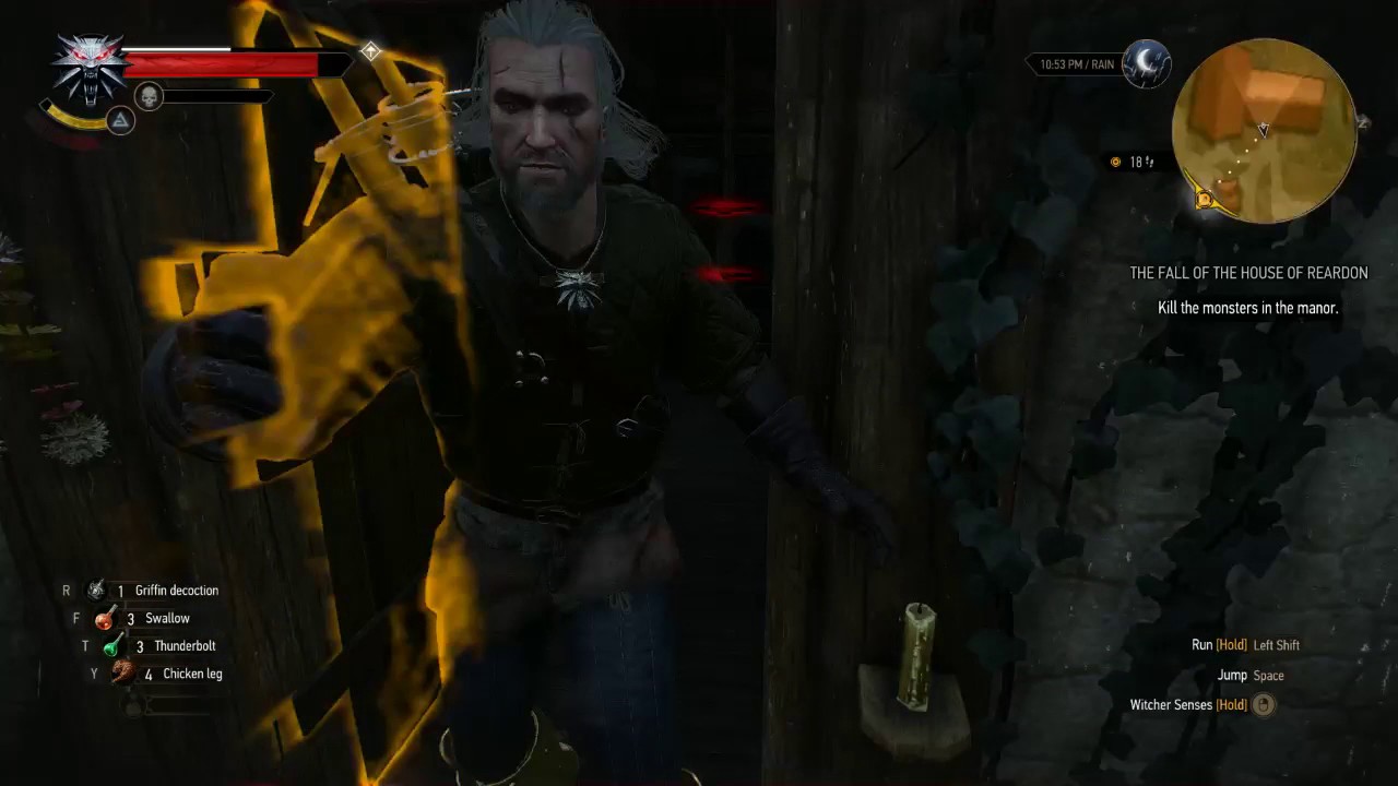 The Witcher 3-Fiend the Reardon family manor - YouTube