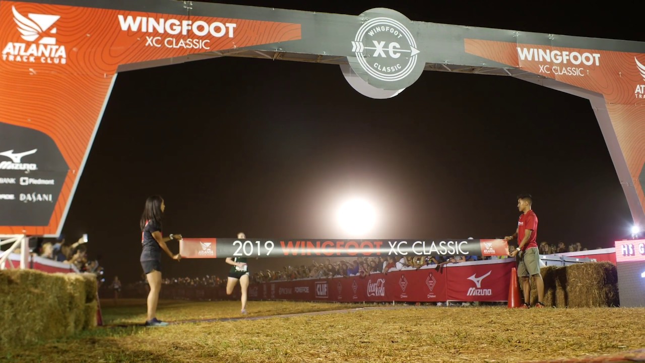 2019 Wingfoot XC Classic Girls Championship Finish - YouTube