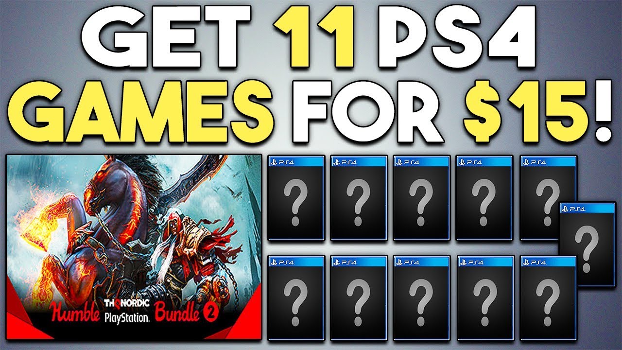 11 PS4 Games for $15! Humble THQ PS4 Bundle! MORE PS+ FREE Games! - YouTube