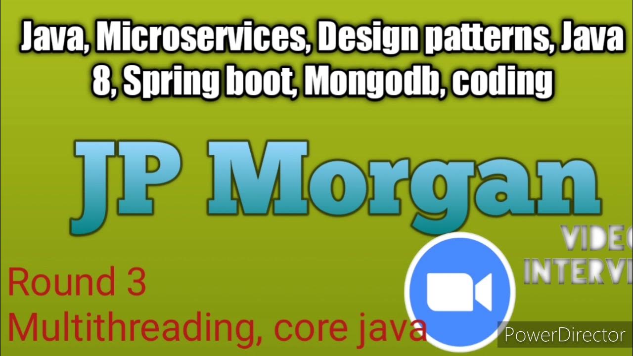 JPMorgan Java Microservices interview round 3|| Java8, Kafka ...