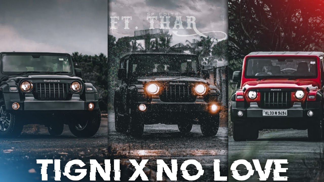 TIGNI X NO LOVE FT. THAR EDIT🔥। Thar Status। Tigni X No Love Edit। Thar ...