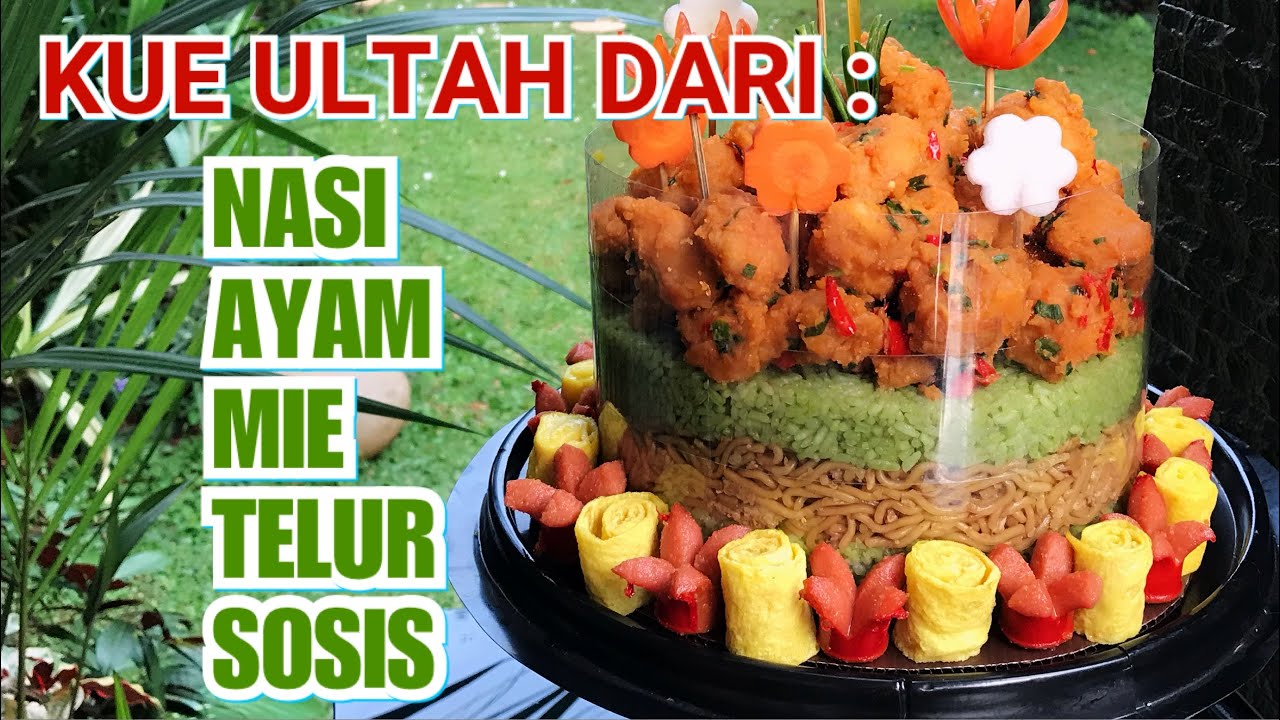 RESEP CAKE MIE ULANG TAHUN/ KENYANG & HEMAT!! | PART 1 | #HOBIMASAK ...