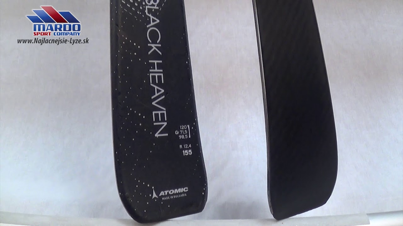 LY 0808 damske lyze ATOMIC BLACK HEAVEN - YouTube