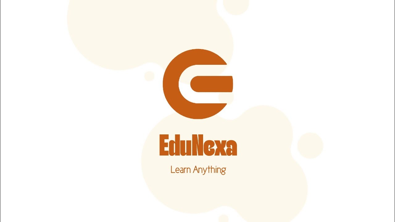 INTRO TO EDUNEXA LOGO II - YouTube