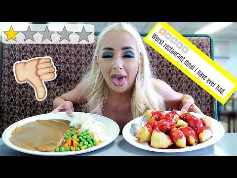 Eating at the WORST REVIEWED RESTAURANT in my City! (1 STAR)