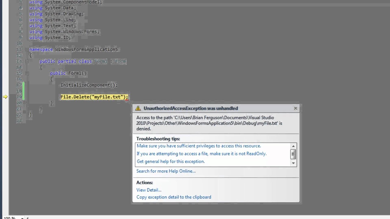 Delete A Readonly File In C YouTube Delete A Readonly File In C YouTube