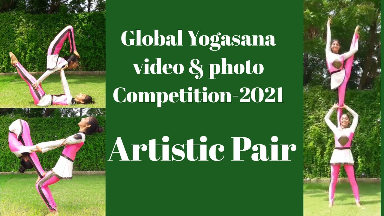 Artistic pair || Janvi Pratibha Mehta and Laxmi Yadav || Yoga || Acro ...