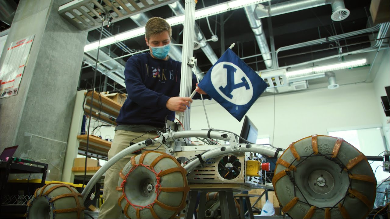 BYU Mars Rover Team preps for University Rover Challenge - YouTube