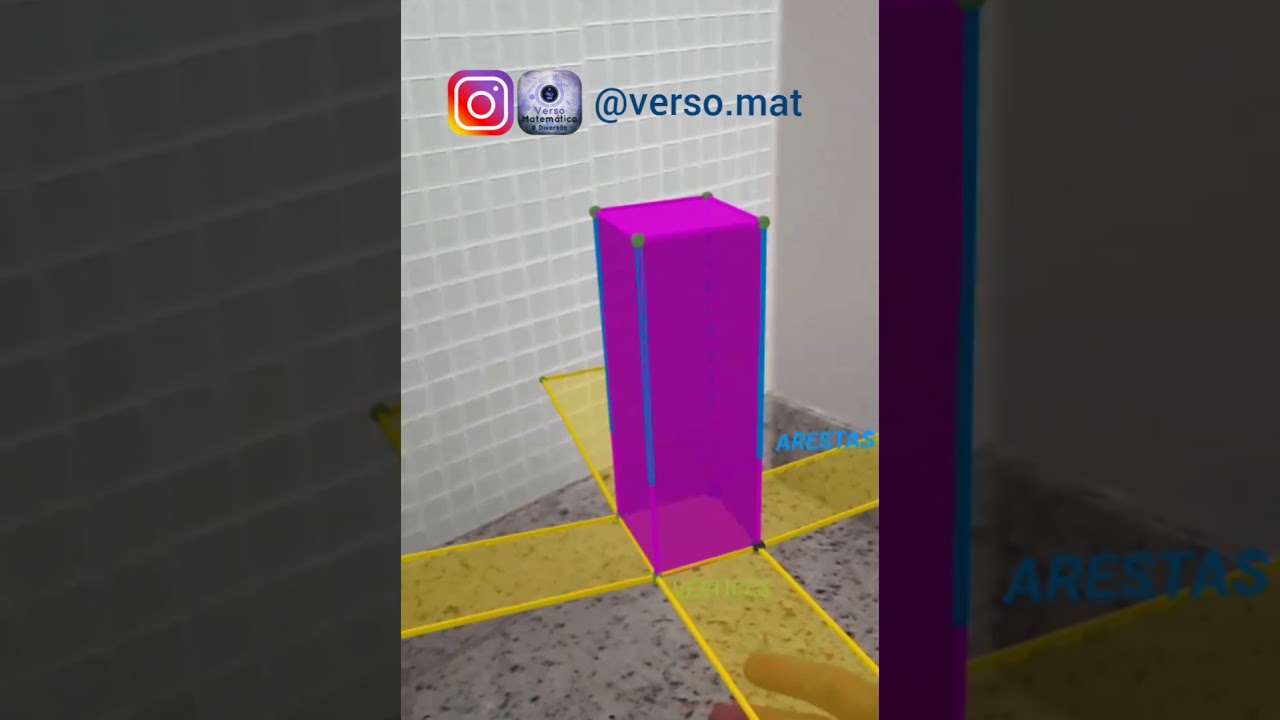 Planificação de um Prisma Reto de base Quadrada! - YouTube