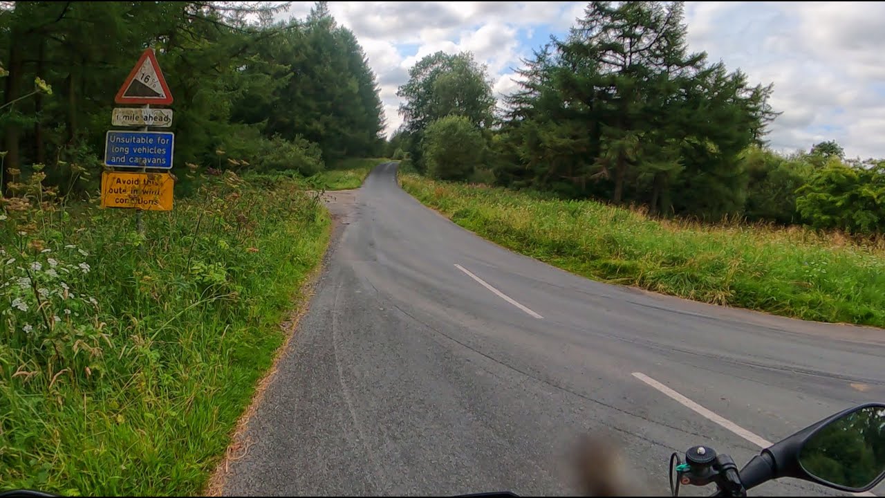 Wass Bank to Byland Abbey. - YouTube
