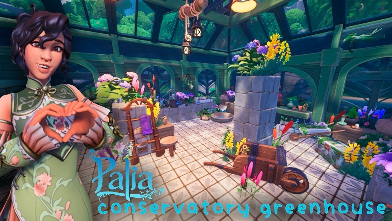 CREATING A GREENHOUSE CONSERVATORY IN PALIA (FOR BEGINNERS!) | kyra's ...