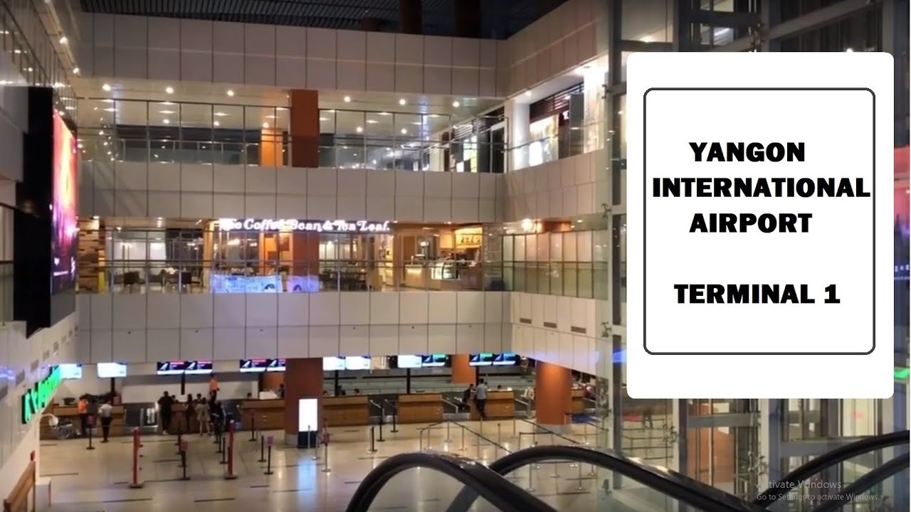 *Updated* Yangon International Airport Terminal 1 - YouTube