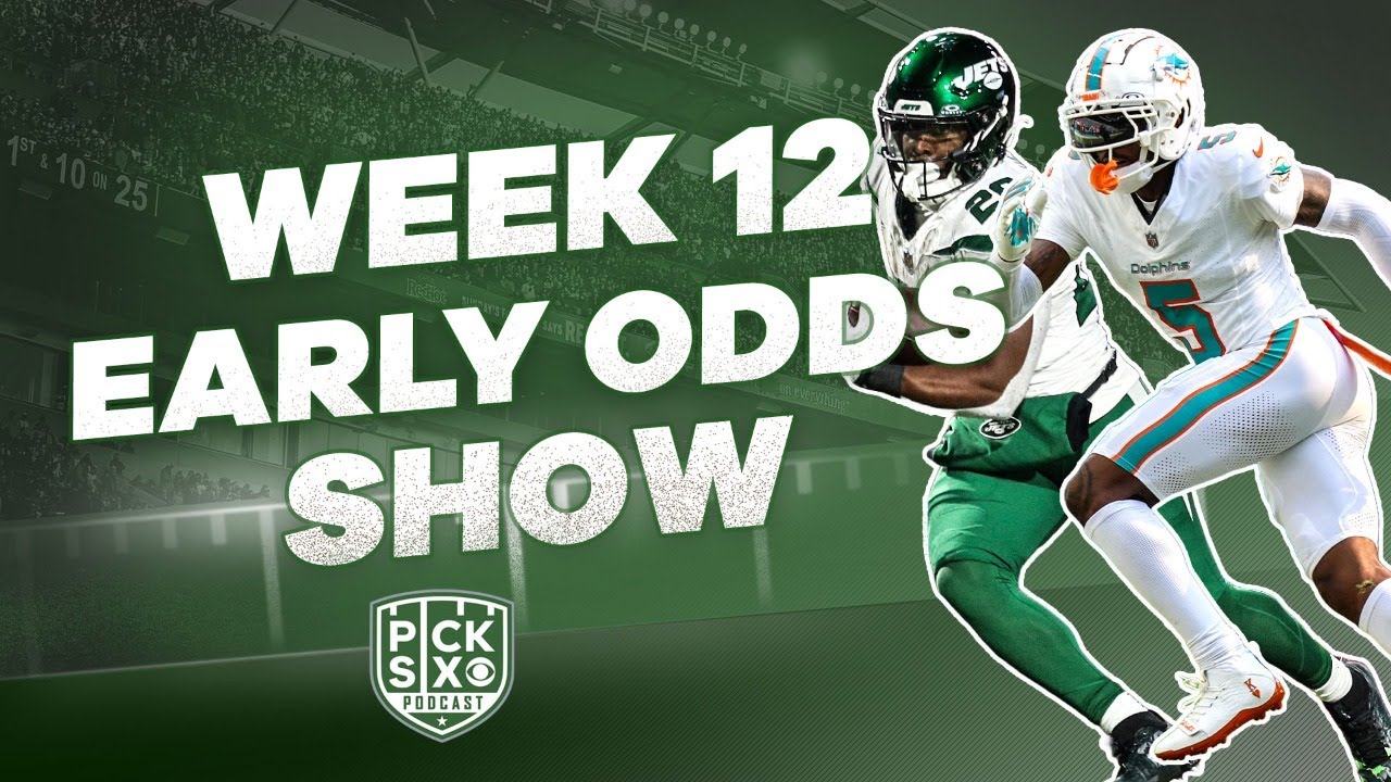 NFL Week 12 EARLY Look at the Lines: Odds, Picks, Predictions and ...