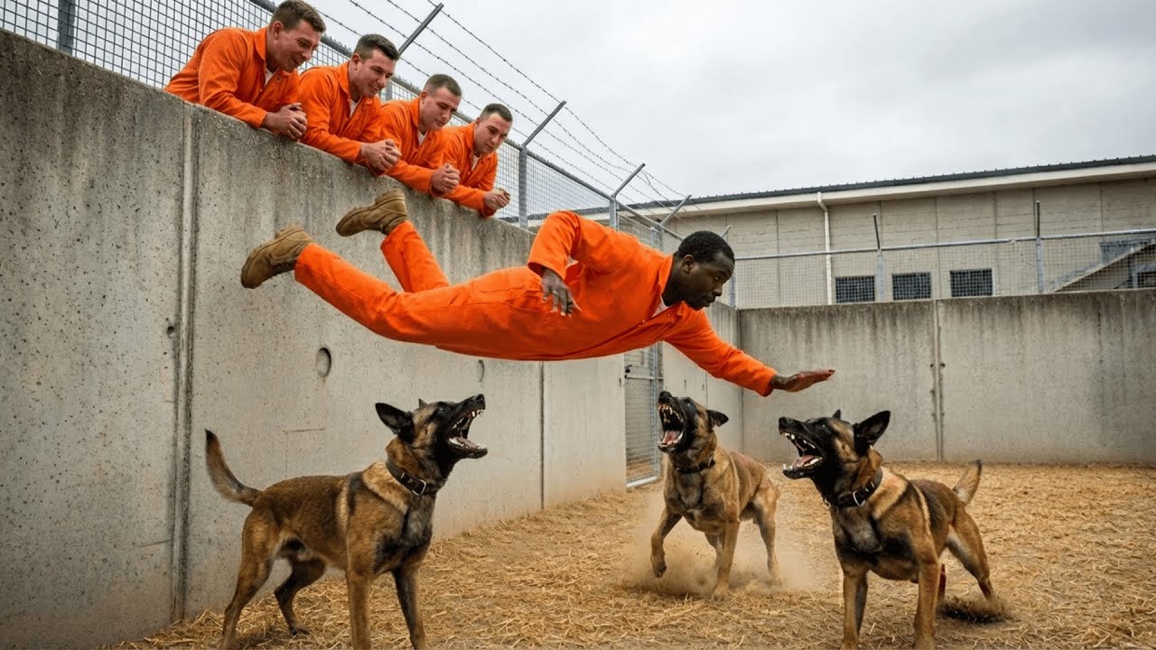 “Die Now, Punk” Prison Bullies Threw a New Inmate into a Starving K9 ...