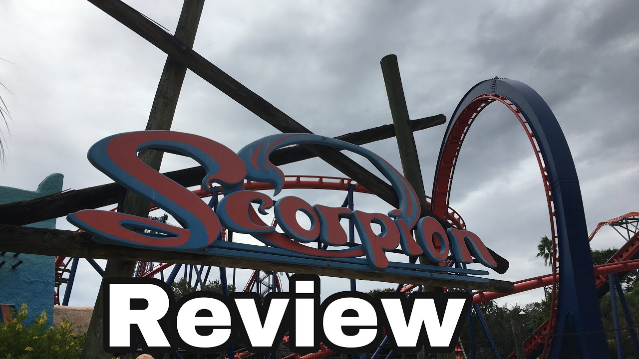 Scorpion Busch Gardens Tampa review - YouTube