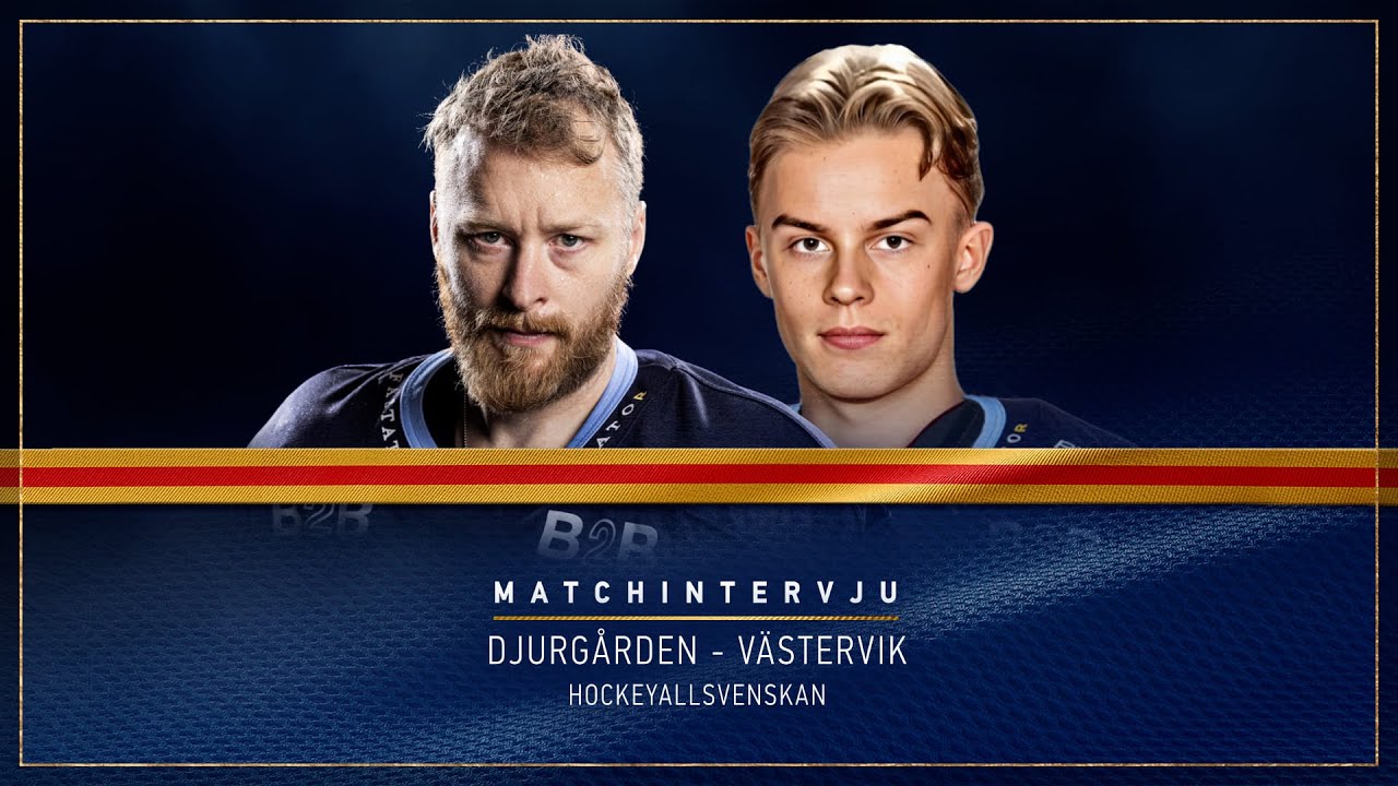 Matchintervju | Carl Lidö och Linus Klasen efter seger över Västervik ...