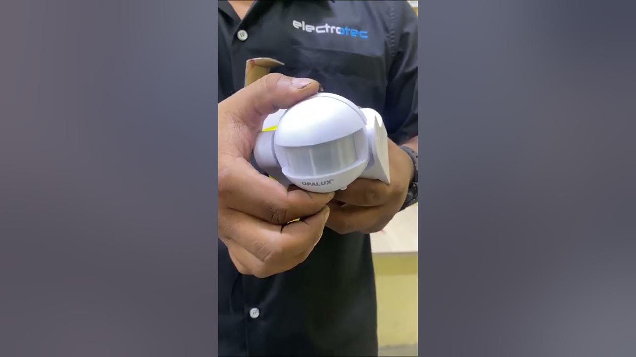 Instalación paso a paso de un SENSOR DE MOVIMIENTO - YouTube