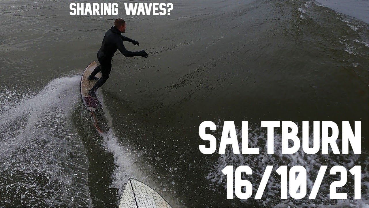 OFFSHORE Autumn SALTBURN ground swell SURF - Party Waves! GOPRO HERO 9 ...