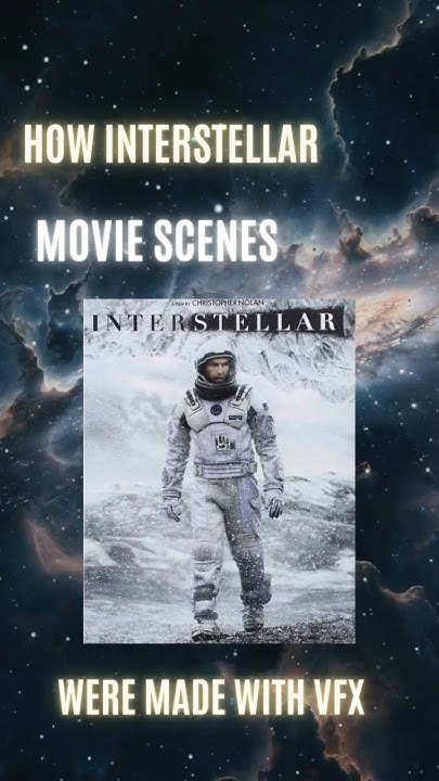 How Interstellar movie scenes were made with VFX #interstellarmovie # ...