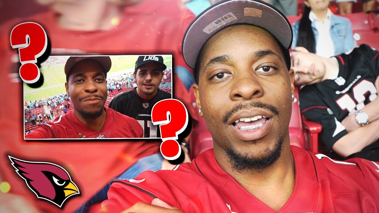 TAKING A RANDOM FAN TO A NFL GAME! (Arizona Cardinals Edition) - YouTube