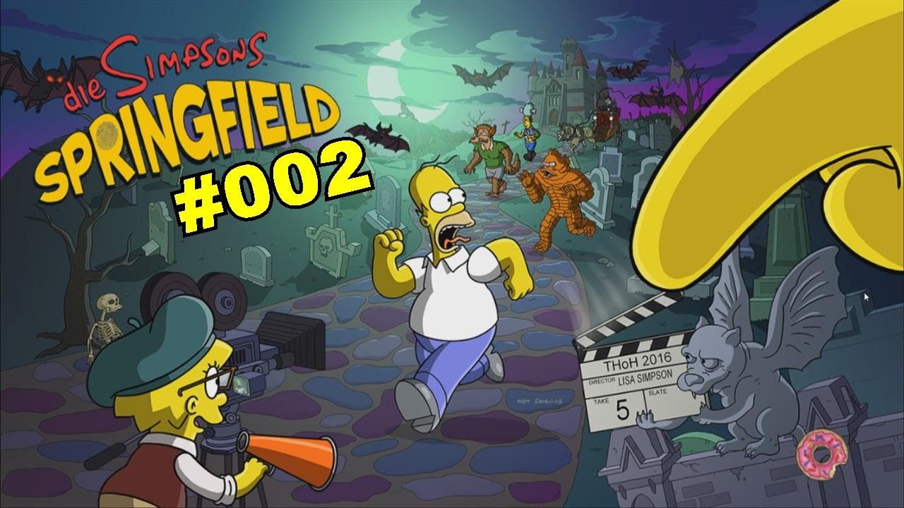 Let's Play -- Die Simpsons "Springfield" -- German [Full-HD] -- #002 ...