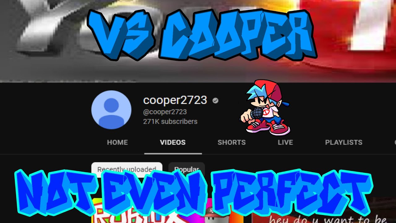 Vs. Cooper2723 Showcase | Hard Difficulty | Friday Night Funkin' Mods ...