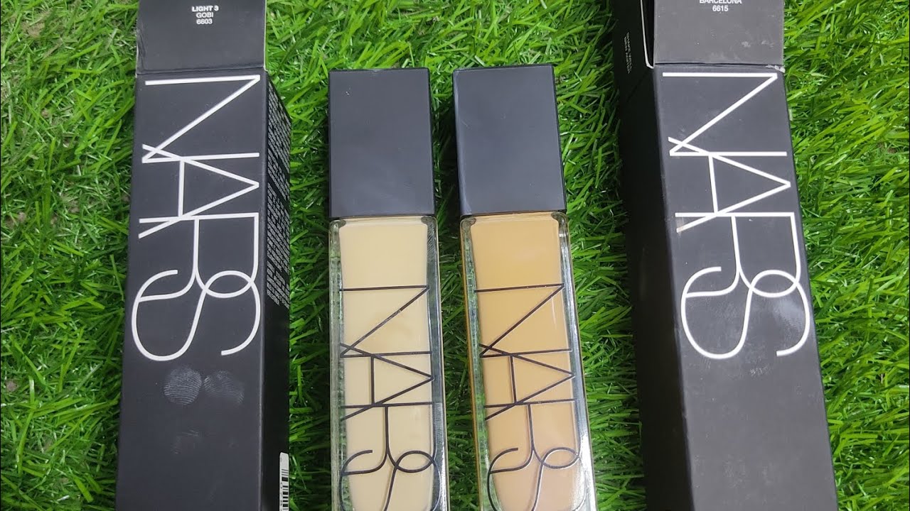 opening my new collection||NARS foundation reviews||#review #foundation ...