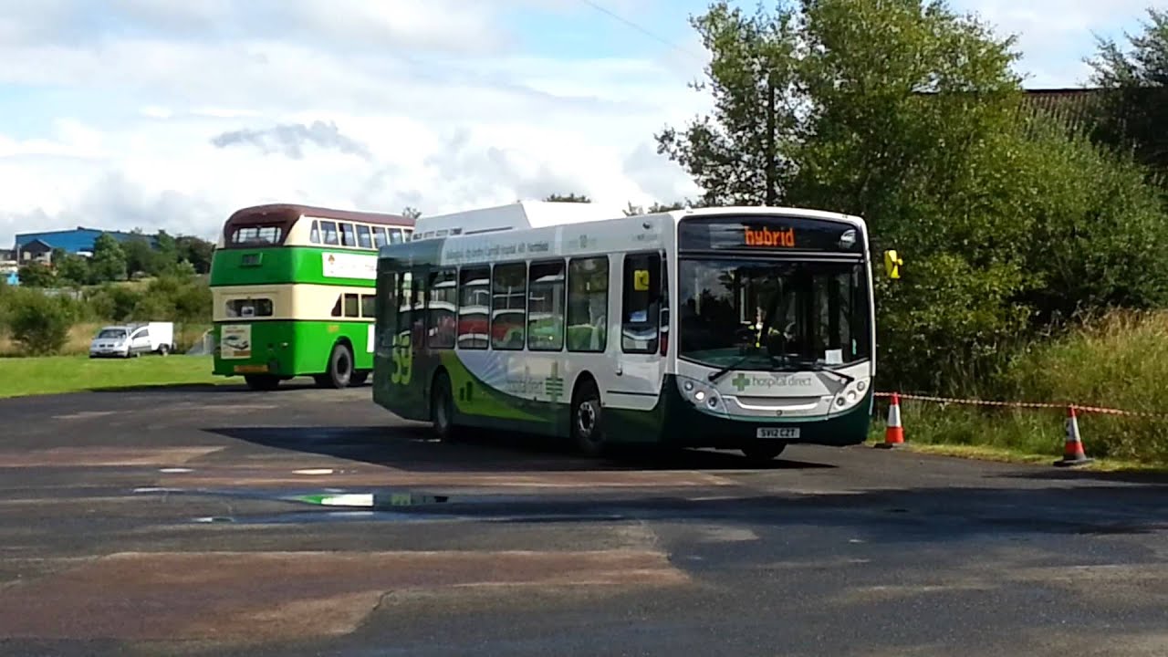 Stagecoach Bluebird Hybrid at the Scottish Vintage - YouTube