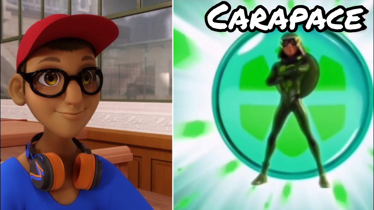 Miraculous - Nino's Verwandlung [Carapace Transformation] - YouTube