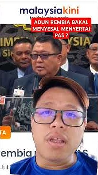 ADUN REMBIA SILAP LANGKAH SERTAI PAS ?! - YouTube