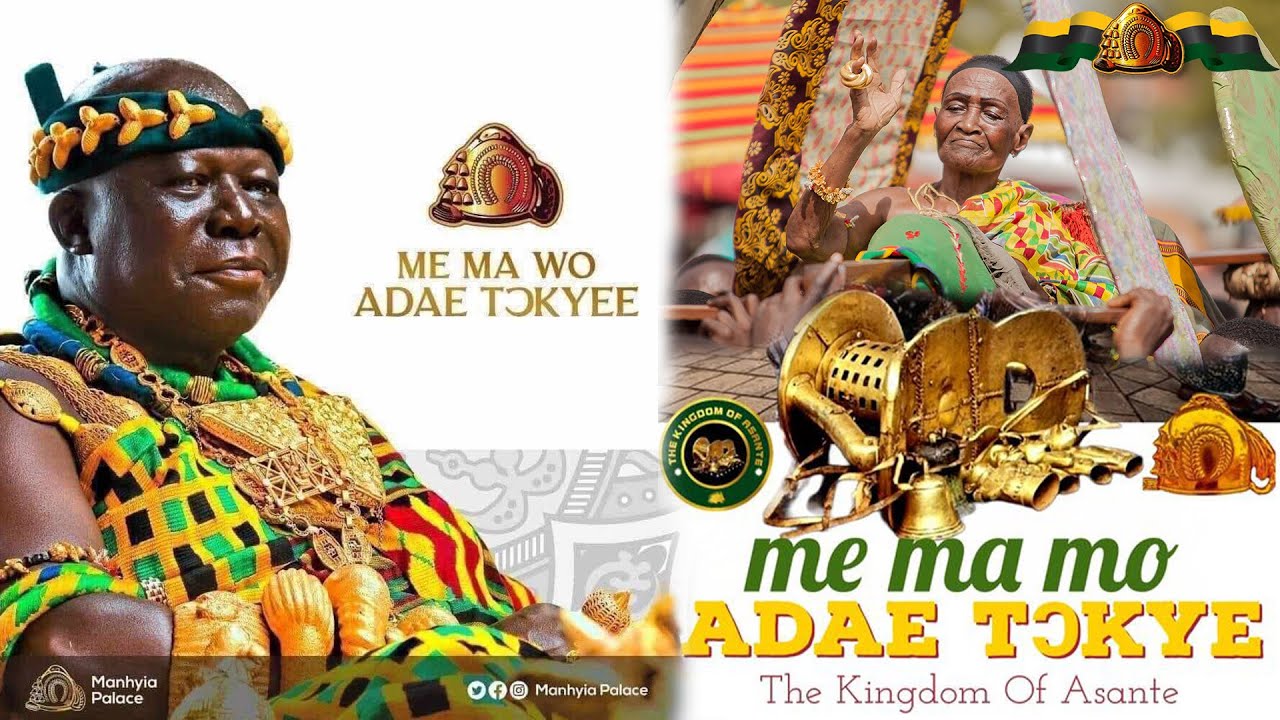 AKWASIDAE KESIE: OTUMFUO OSEI TUTU II Arrival to The ADAE KESE In A ...