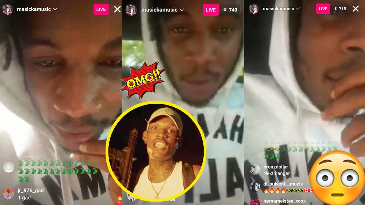 Masicka FINALLY address SKENG Diss Songs and Dancehall on Instagram ...