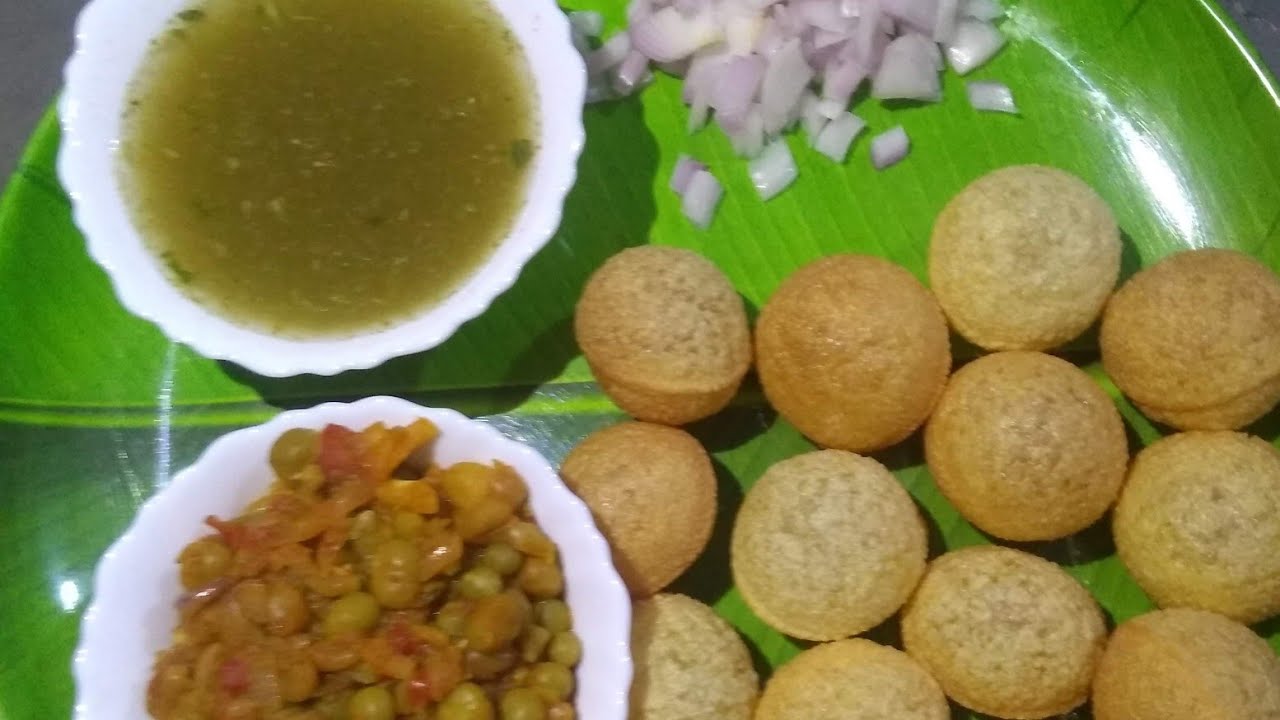 పాని పూరి తయారి విధానం| pani puri preparation-complete homemade ...