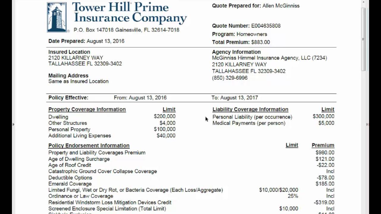 Homeowners Insurance 101 v1.0 - YouTube