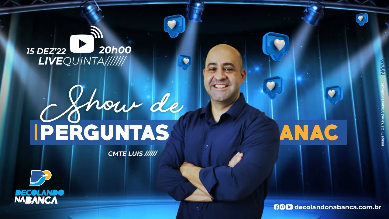 Show de perguntas ANAC - com o Cmte Luis - YouTube