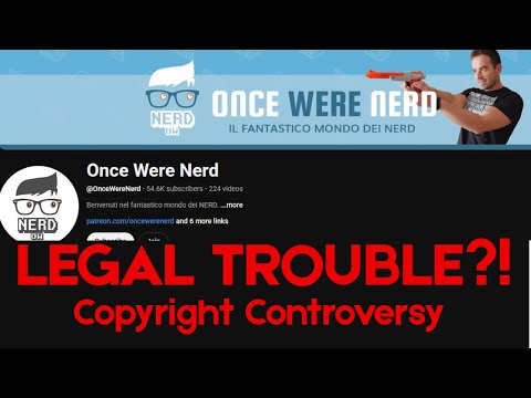 YouTuber Faces Jail Over Retro Console Reviews?! | The Once Were Nerd Copyright Controversy
