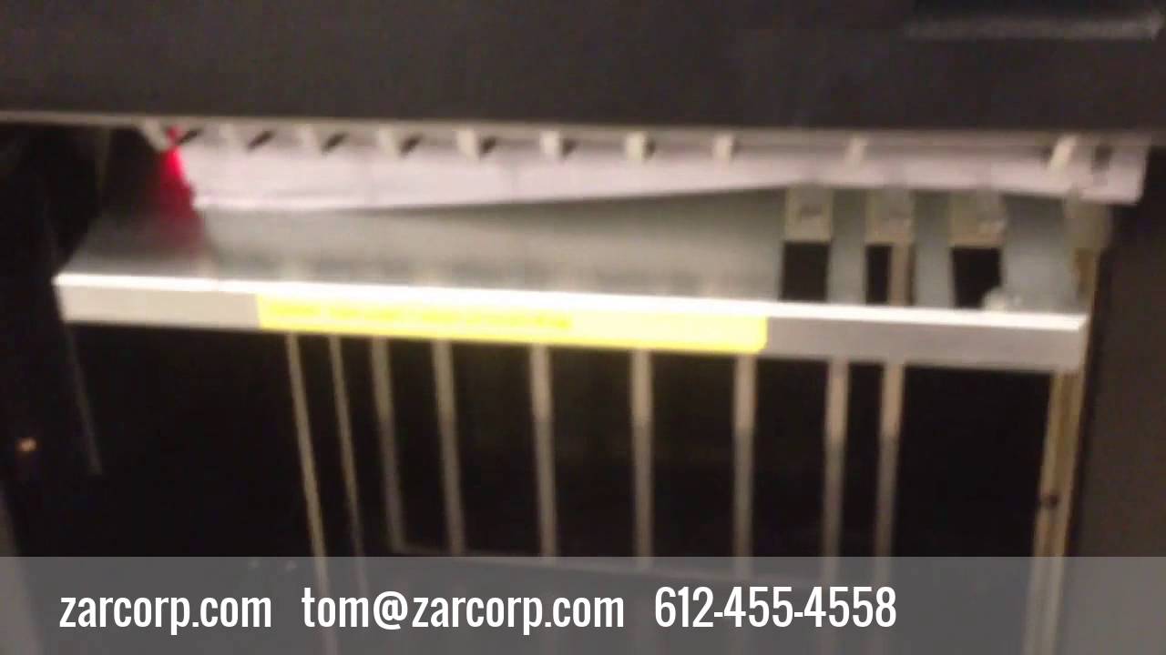 IBM Ricoh 4100 HS Continous Printer For Sale by ZAR Corp - YouTube