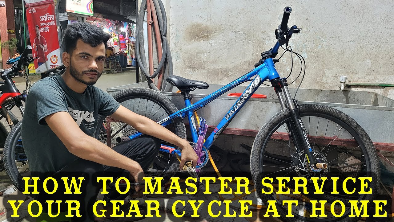 how to MASTER service your gear cycle at home | how to service cycle at ...