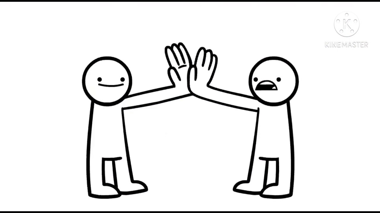 Asdfmovie13 High Five but Four from BFB told them to do only High Four ...
