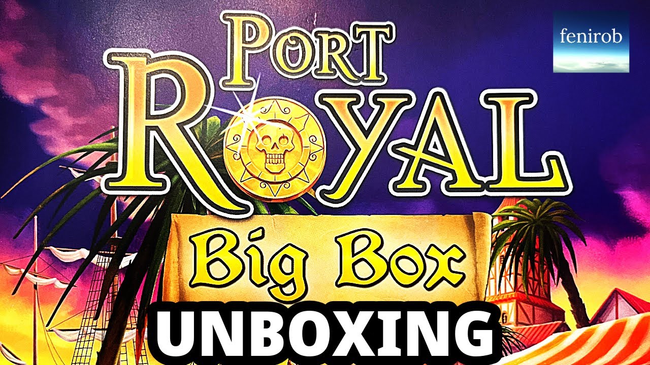 Port Royal Board Game | Unboxing (No Talking) - YouTube