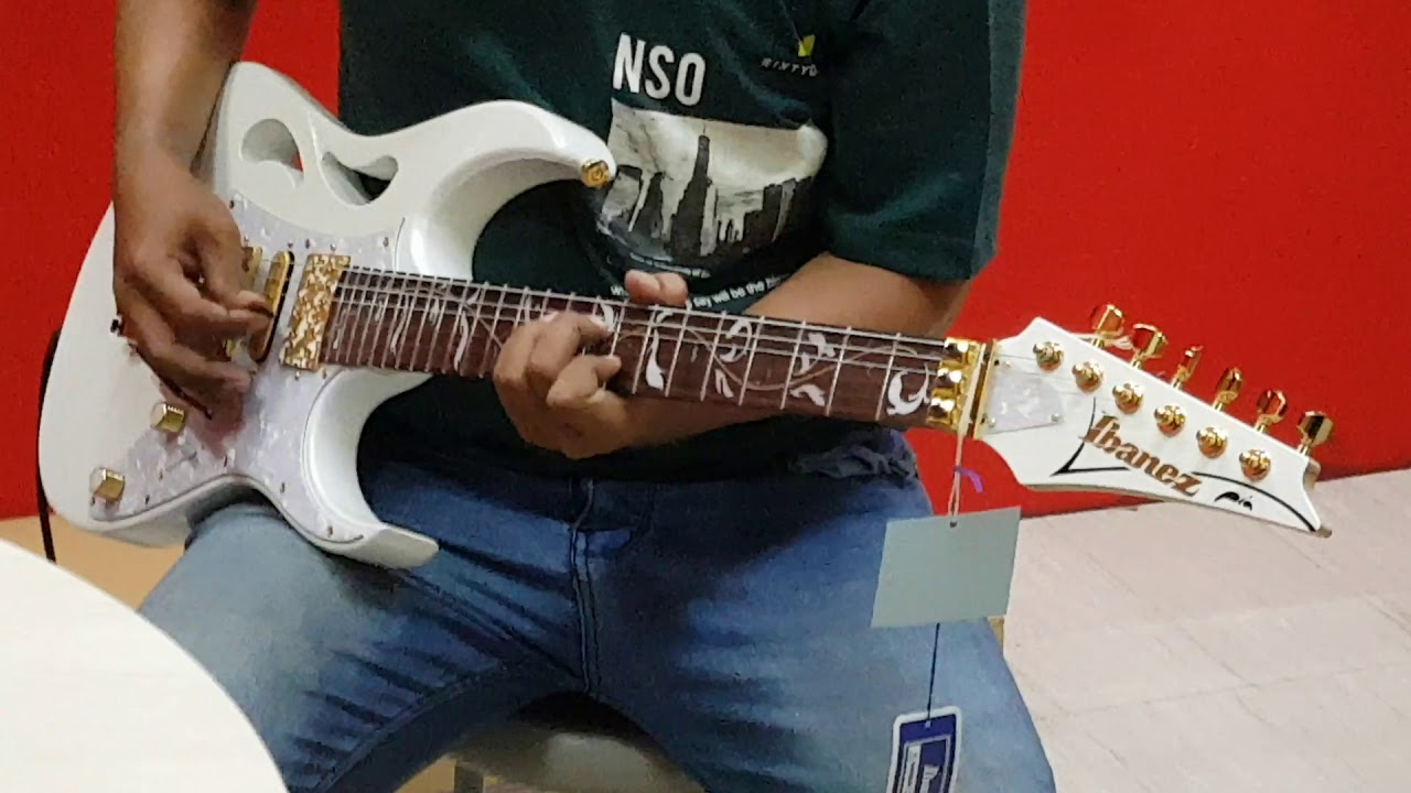 Ibanez JEM PIA3761-SLW JEM PIA view sound of .. #part2 - YouTube