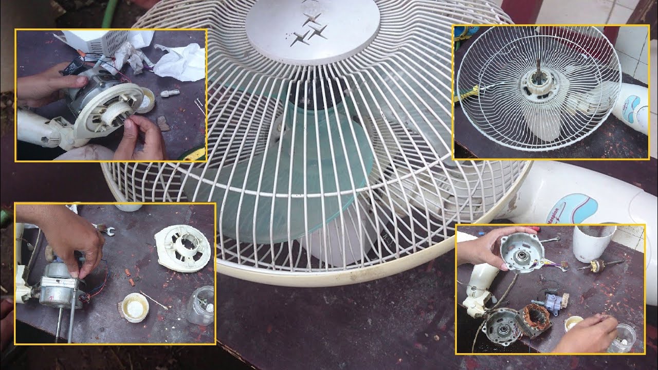How to repair the broken fan, stand fan / wall fan / desk fan. Its wont ...