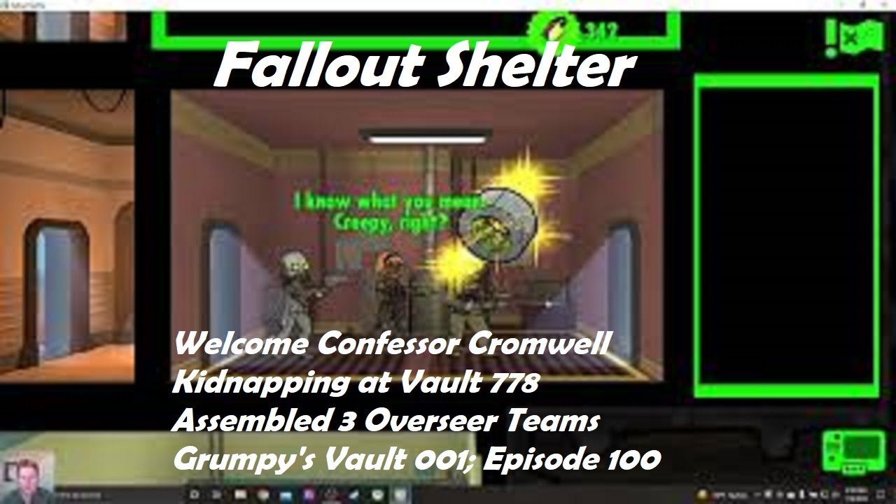 Fallout Shelter Vault 001 Ep100: Welcome Confessor Cromwell, Kidnapping ...
