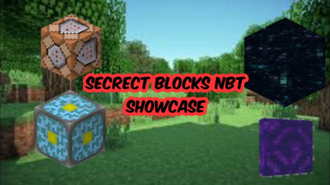 Secrect items/block nbt showcase:) - YouTube